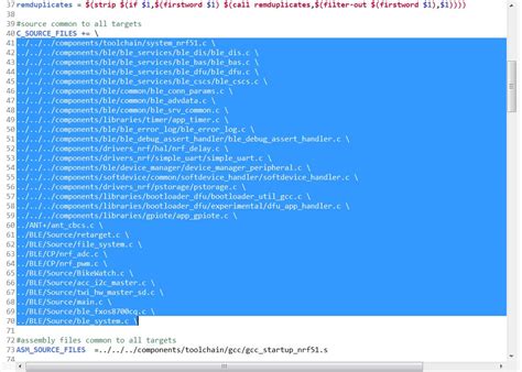 Try To Let Keils Project Into Eclipse By Edit Makefile Nordic Qanda