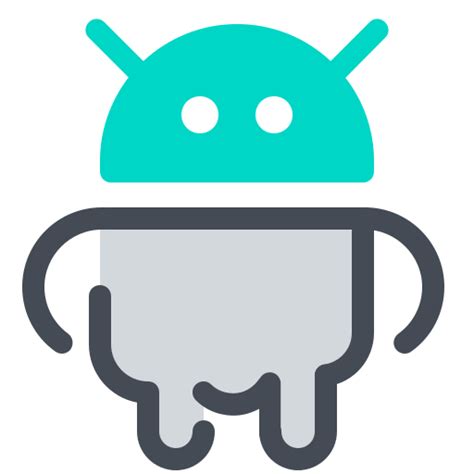Android Sergei Kokota Lineal Color Icon