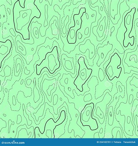 Topographic Map Background Grid Map Pattern Of Contour Lines