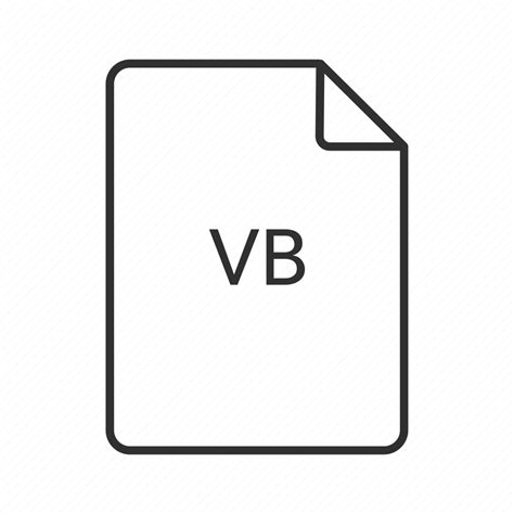 Vb File Vb Icon Vb Vb File Visual Basic Project Visual Basic