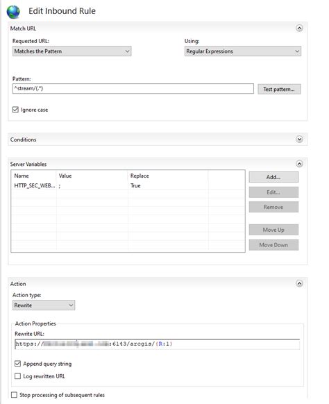 Iisarr Proxy For Geoevent Server And Stream Service Esri Community