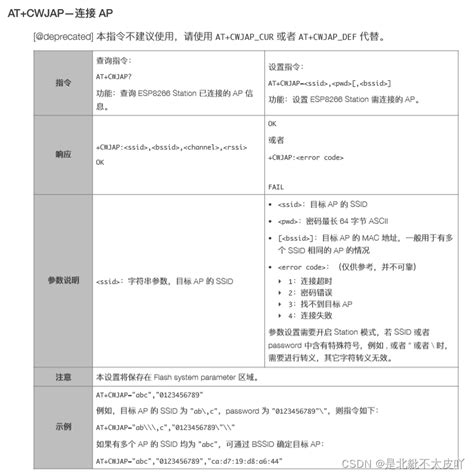 Esp8266 Wi Fi功能at指令esp8266 At命令配置会保存吗 Csdn博客
