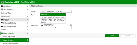 Lab Ipsec Vpn With Forticlient Dclessons