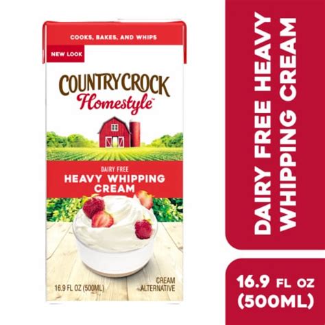 Country Crock Homestyle Dairy Free Heavy Whipping Cream 169 Fl Oz
