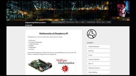 mathematica and raspberry pi array factor youtube