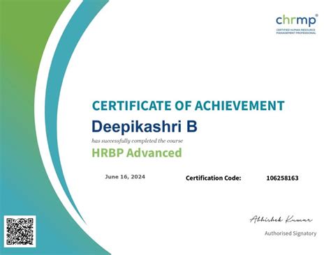 Deepikashri Badrinarayanan On Linkedin Chrmp Careergrowth