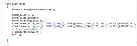 Getting Started With KSDK And FreeRTOS Running Freertos Mutex Example