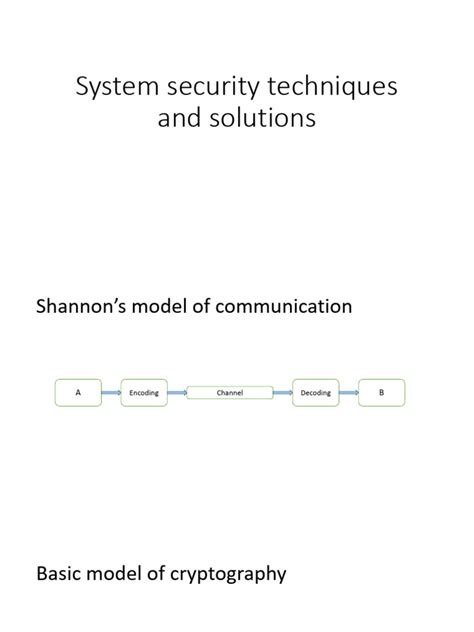 systemsecurity 01 1 pdf cryptography encryption