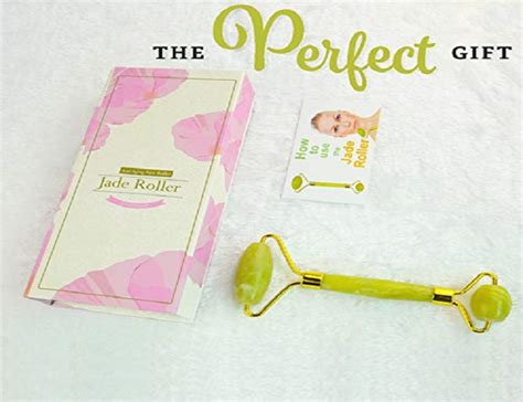 Jade Roller Facial Massager 100 Natural Jade 1475 On Amazon