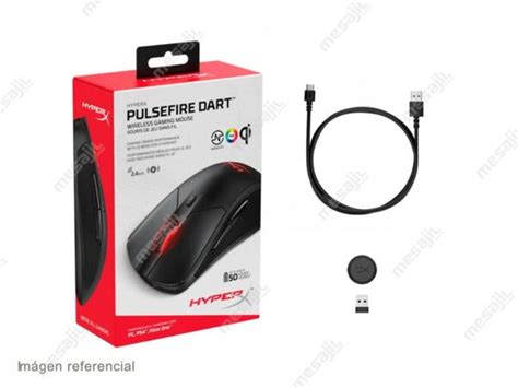 Mouse Gaming Hyperx Pulsefire Dart Wireless Hx Mc006b Mesajil