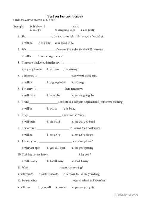 Simple Present Tense Exercises Multiple Choice Pdf Exercisewalls Hot