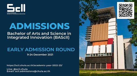 Admissions Begin For The Fourth Cohort In Chulalongkorn School Of Integrated Innovation