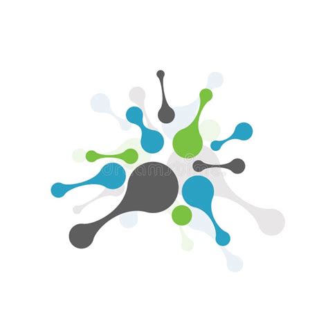 Abstract Molecular Connection Stock Vector Illustration Of Health