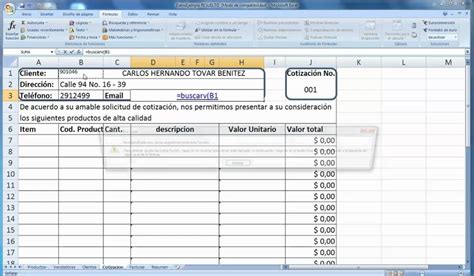 Diseño De Facturas Digital En Excel S 80 00 En Mercado Libre