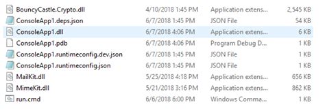 Referencing The Nuget Package Mailkit In An Azure Webjob Stack Overflow