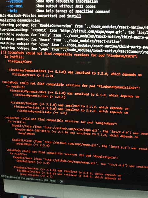 ExpoKit And Firebase Invites Have Conflicting Dependencies On GoogleSignIn Versions I E And