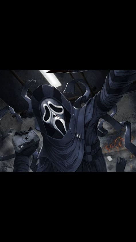 Eerie Ghostface Selfie Fanart