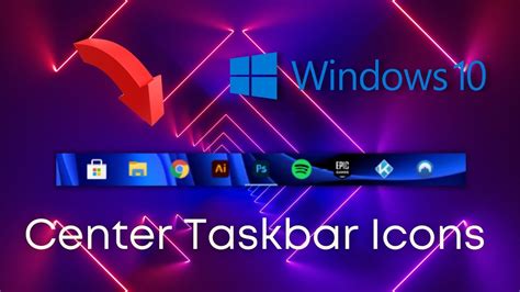 Center Taskbar