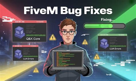 Fix All Bugs And Errors In Your Fivem Esx Qbcore Server By Andy James X Fiverr
