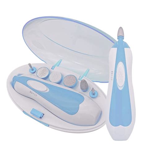 Difly Electric Manicure Set Nail File Grooming Grinding Trimmer Tools For Adult Gentle And Safe
