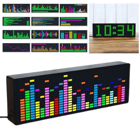 Vfd Music Spectrum Indicator Vu Meter Audio Level Display Amplifier Board Usb £2872 Picclick Uk