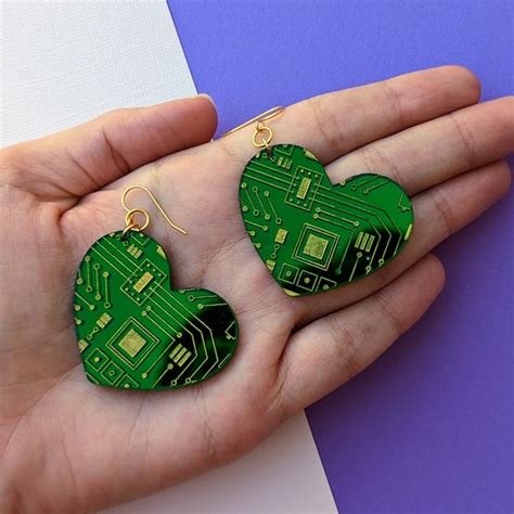 Heart Pcb Board Etsy