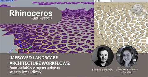 rhino news etc rhino user webinar improved landscape architecture