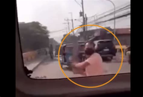 Tricycle Driver Attacks Uv Express For Picking Up Passengers In The Area