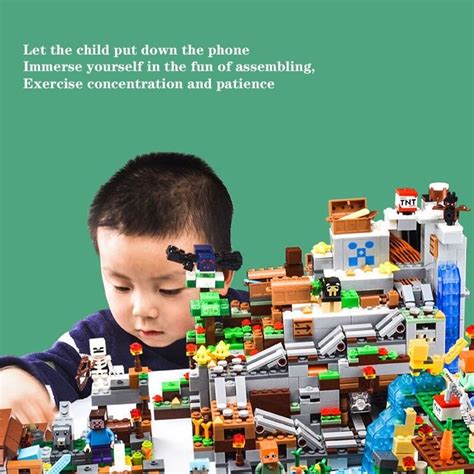 เลโก้มายคราฟ อาณาจักรทะเลทราย Lego Minecraft ตัวต่อเลโก้ของเล่นประกอบ Kkhtiw Thaipick