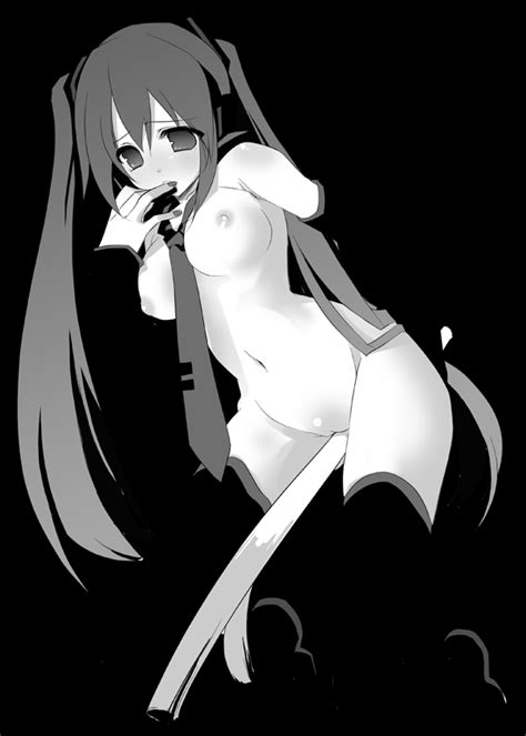 Rule 34 Breasts Color Request Female Hatsune Miku Long Hair