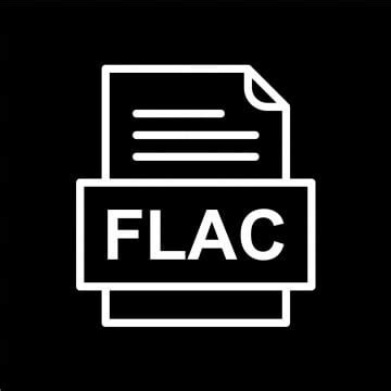 Flac File Document Icon Flac Document File PNG And Vector With Transparent Background For