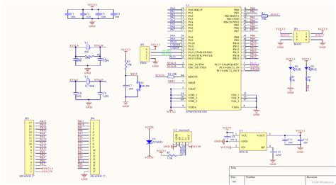 Stm32核心板经典原理图stm32单片机原理图下载 Csdn博客