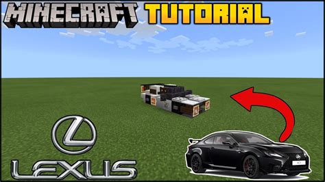 Minecraft Sport Car How To Build A 2020 Lexus Rcf Track Edition