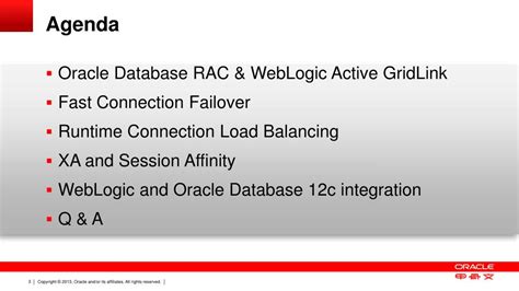 Ppt Oracle Weblogic Server And Oracle Database Rac Performance On