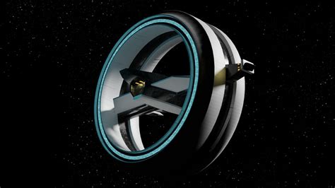 3d Model Futuristic Hyperdrive Spaceship Vr Ar Low Poly Cgtrader