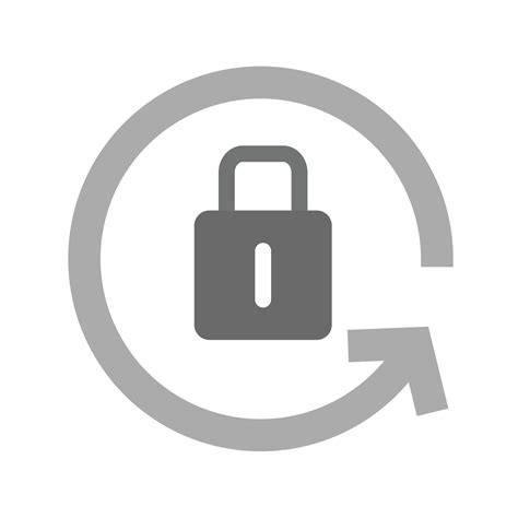 Portrait Orientation Lock Flat Greyscale Icon Vector Art At Vecteezy