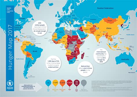 2017 Hunger Map From The World Food Program Wfp Mapporn