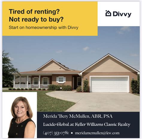 Merida Bery Mcmullen Realtor® Abr Psa On Linkedin Divvyhomes