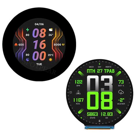 Esp32 S3 Development Board 2 8 Inch Round Lcd Display 480x480 Qmi8658 Sensor Sd Mp3 Audio