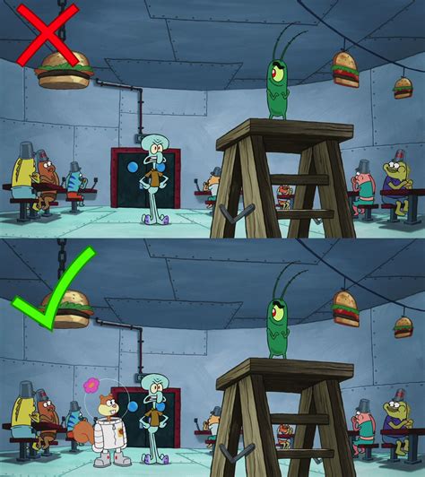 It Shouldve Been Squidward And Sandy To Suspect Planktons Scheme In The Spongebob Squarepants