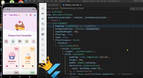 Cake Shop App Ui With Flutter