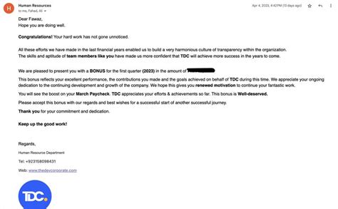 Fawaz Ul Hassan Virk On Linkedin Bonus Grateful Appreciation