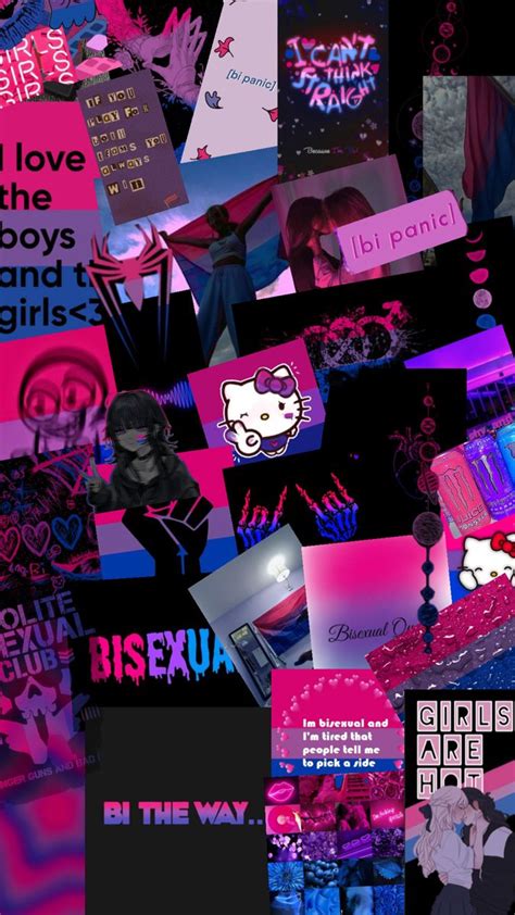 Bi Aesthetic🩷💜💙 In 2025 Bisexual Wallpaper Iphone Aesthetic Cute