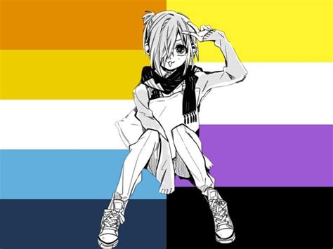 Mitsuba Aroace Non Binary