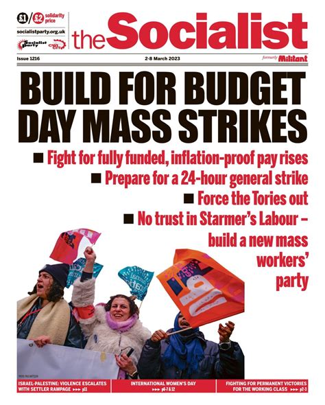 The Socialist Issue 1216 Socialist Party