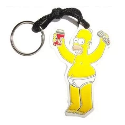 Chaveiro Geek Nerd Homer Simpson Os Simpsons Mercadolivre