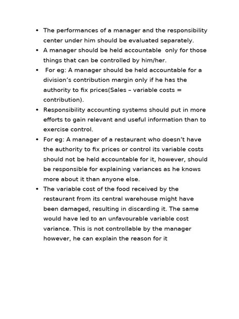 Evaluating The Manager Vs Evaluating The Business Unit Pdf
