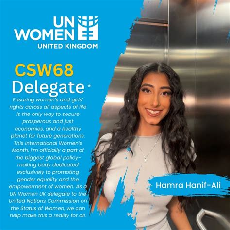 hamra hanif ali on linkedin csw68