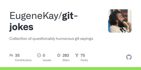 Git Jokesjokestxt At Lulz · Eugenekaygit Jokes · Github