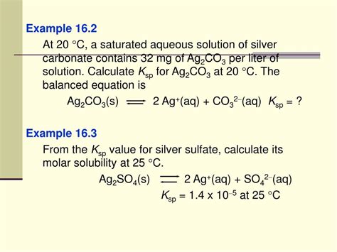 Ppt The Solubility Product Constant K Sp Powerpoint Presentation